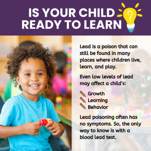 All Head Start Children Need Blood Lead Testing - Head Start